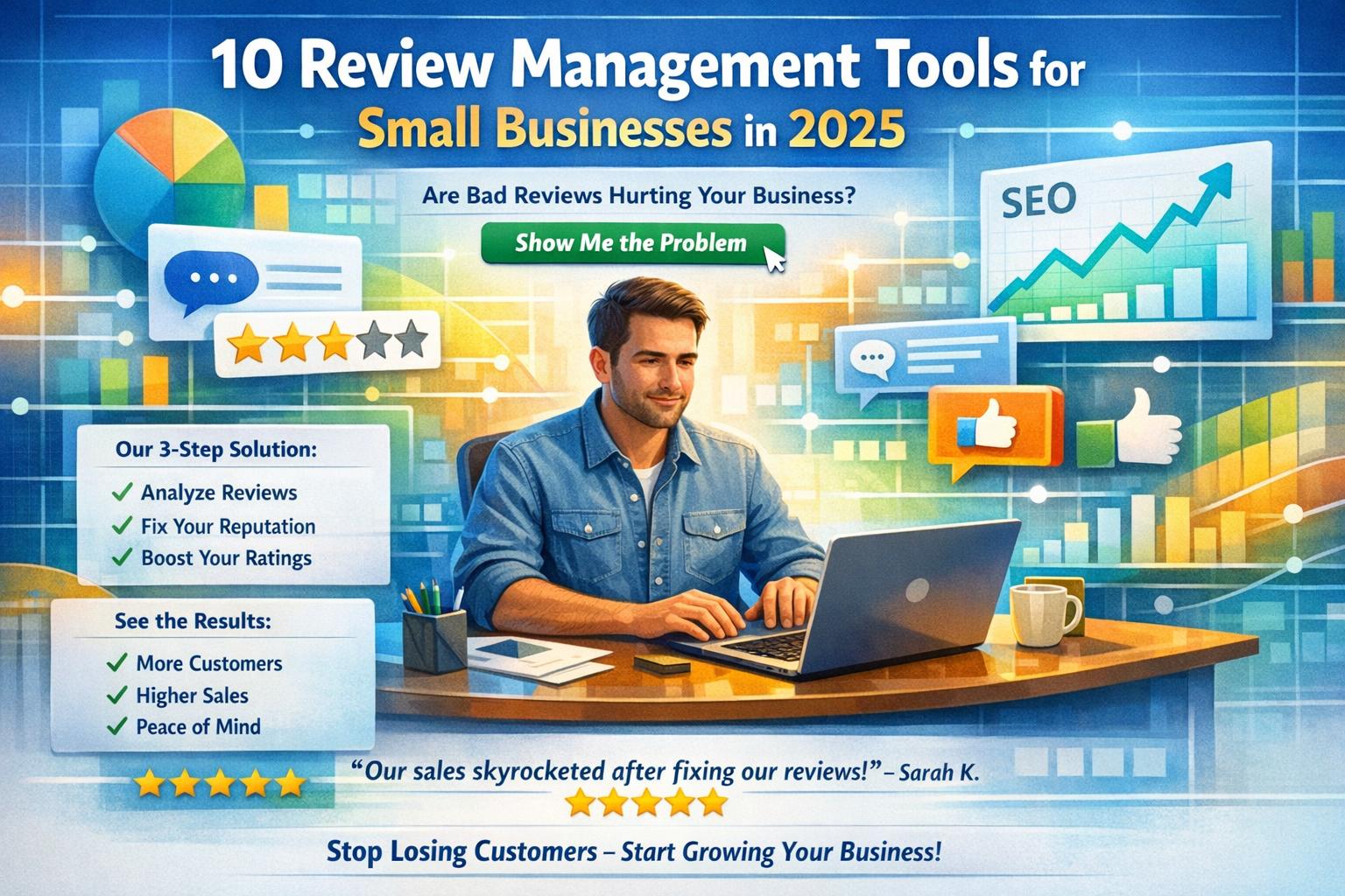 10 Review Management Tools for Small Businesses in 2025 - Review Overhaul